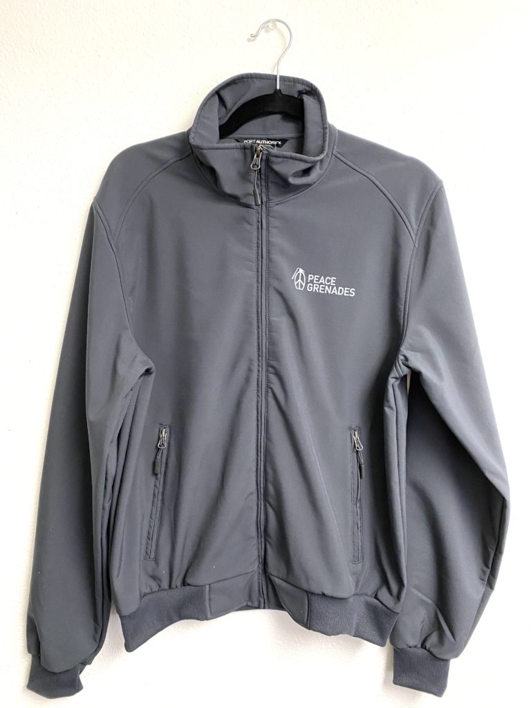 Soft Shell Bomber Jacket - Peace Grenades